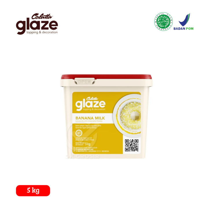 Colatta Glaze Banana Milk Kaleng 5 Kg | Lazada Indonesia