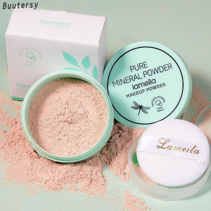 BY Oil Control Mineral Loose Powder Mint Long-lasting Setting Loose ...