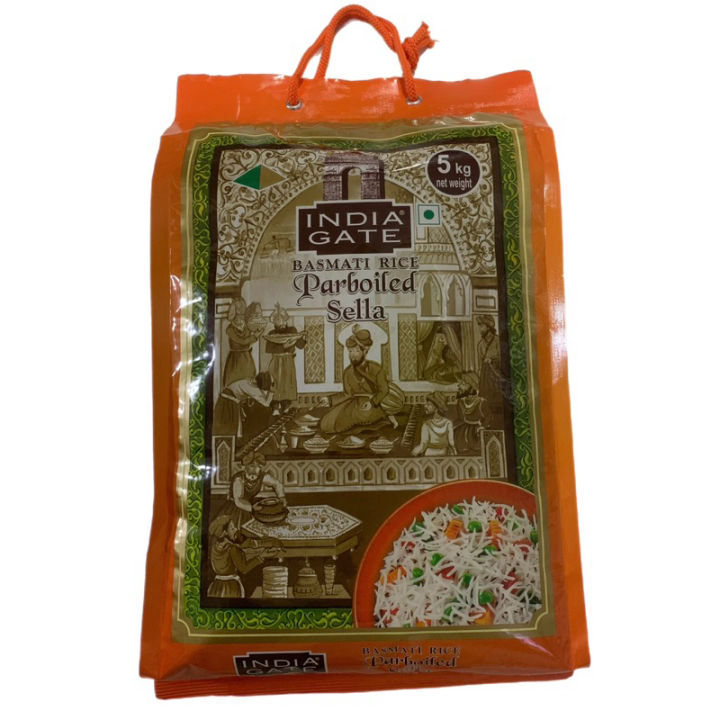 India Gate Parboiled Basmati Sella Rice 5kg - Made in India | Lazada PH