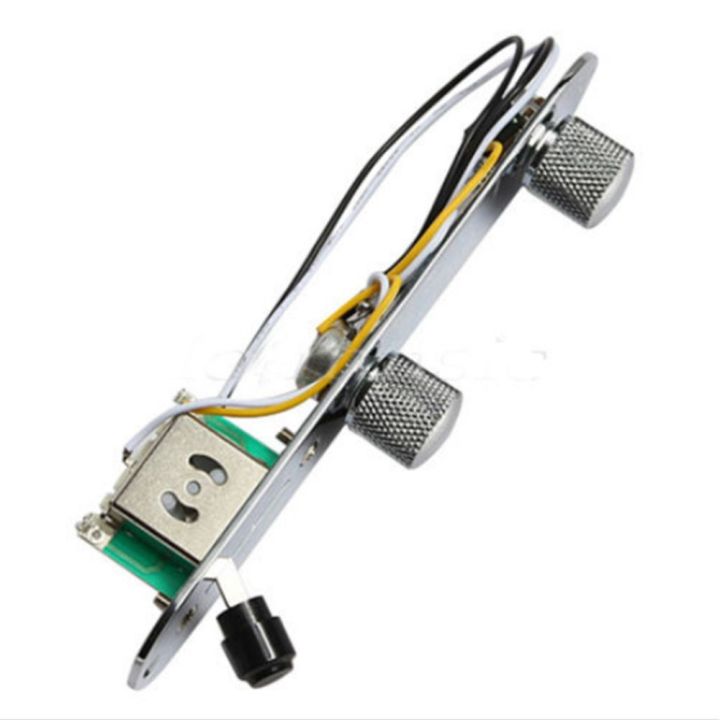 SCOFIELD Silver Rocket Style Wired Chrome Telecaster Control Prewired ...