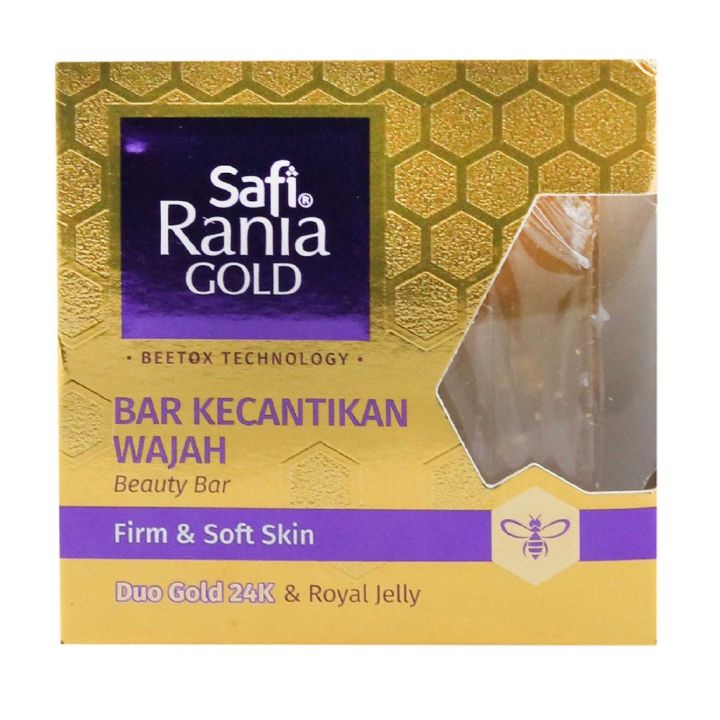♦Safi Rania Gold Beetox Facial Beauty Bar (65g) | Lazada