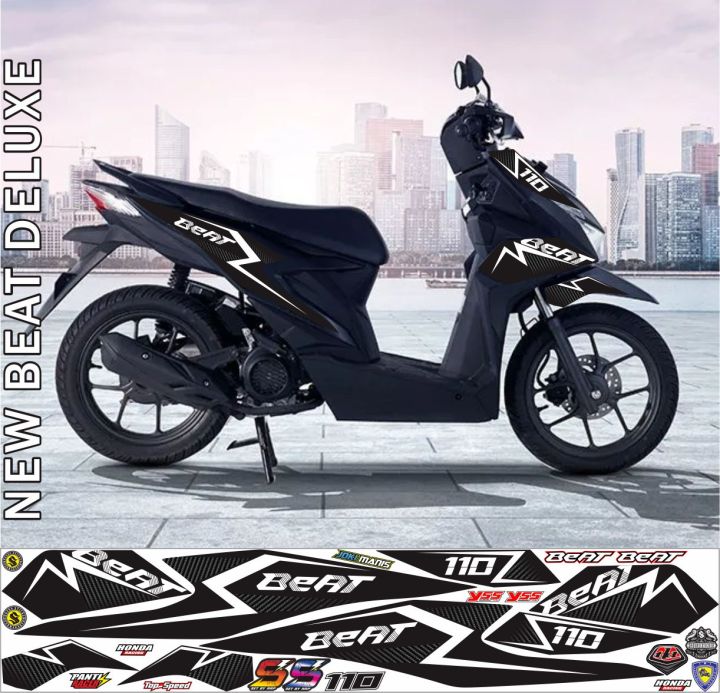STICKER R BEAT DELUXE BARU 2020 / 2023 / 2024 / STRIPING NEW BEAT ...