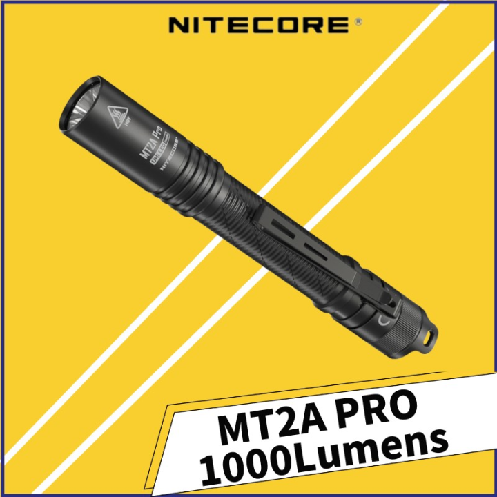 NITECORE MT2A Pro 1000Lumens USB-C Rechargeable AA Flashlight UHi 20 ...