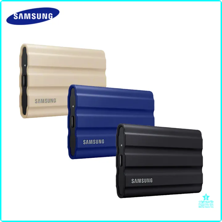 [op010] Samsung Portable SSD T7 Shield 1TB 2TB External Disk Hard Drive ...