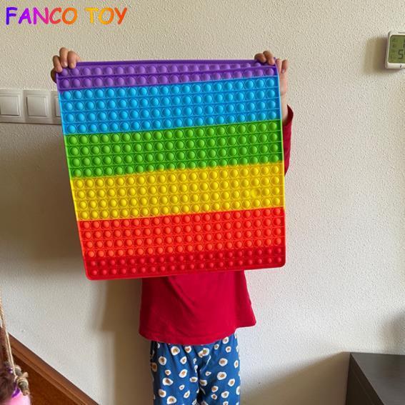 50cm jumbo giant pop it fidget toy full set box Super big size Push 400 ...