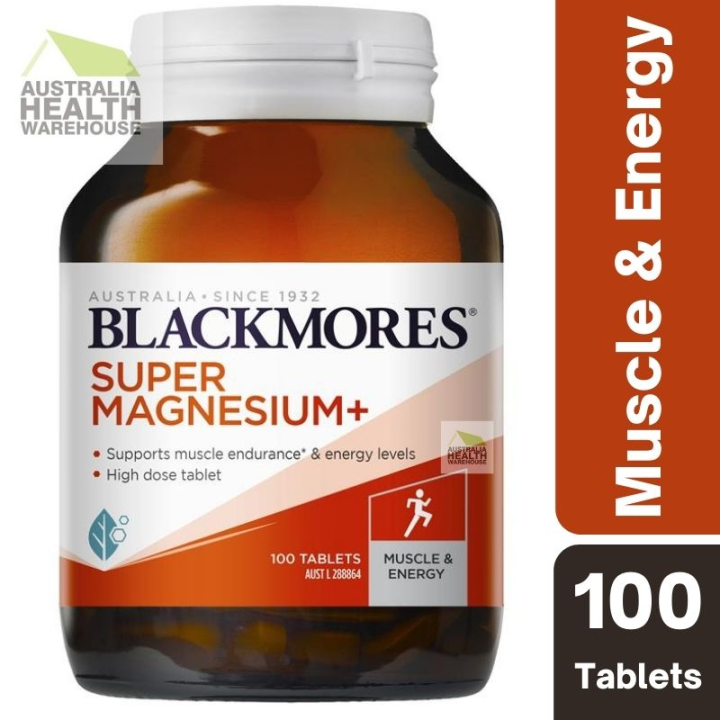 [Expiry: 07/2026] Blackmores Super Magnesium Plus 100 Tablets | Lazada ...