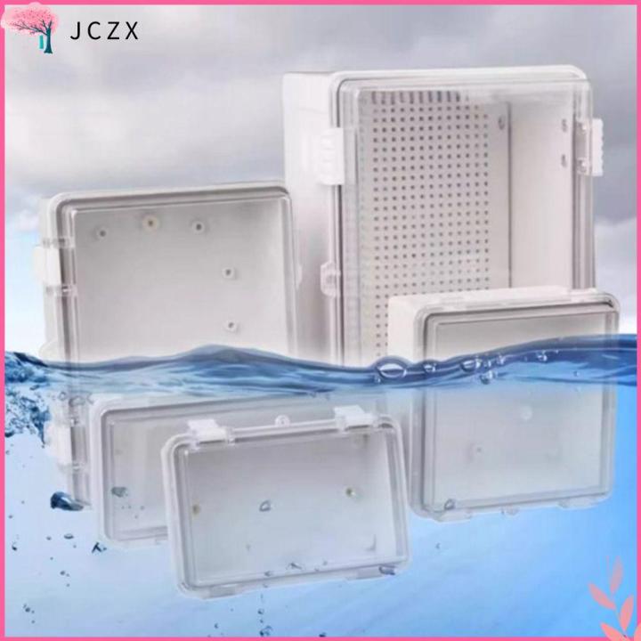 JCZX Enclosure With Hasp Electrical Junction Box Waterproof IP67 ...