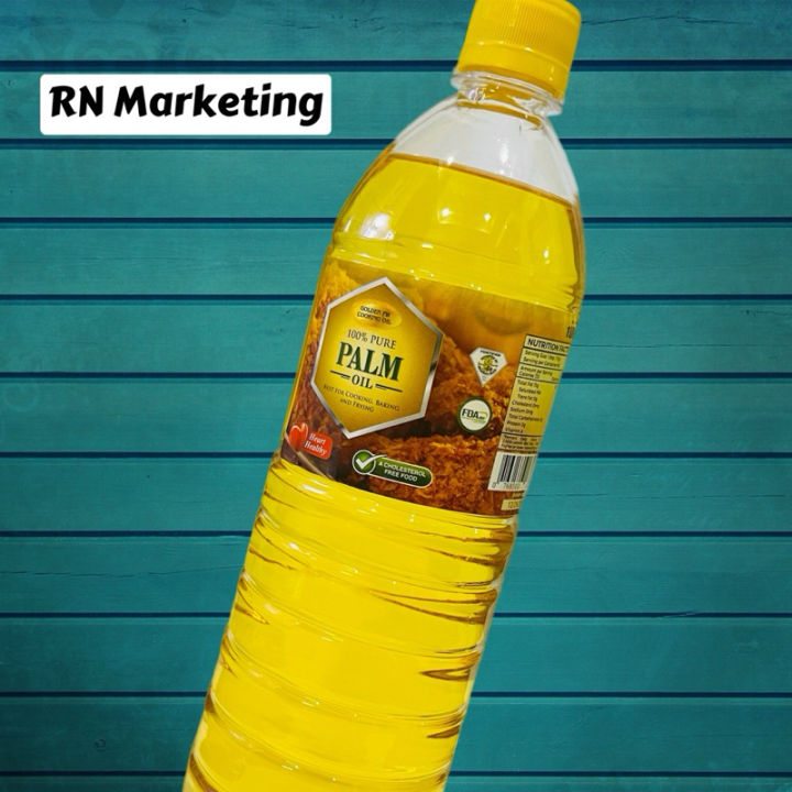 1 Liter Premium Palm Oil - For Cooking, Baking, And Soap-making | Lazada PH