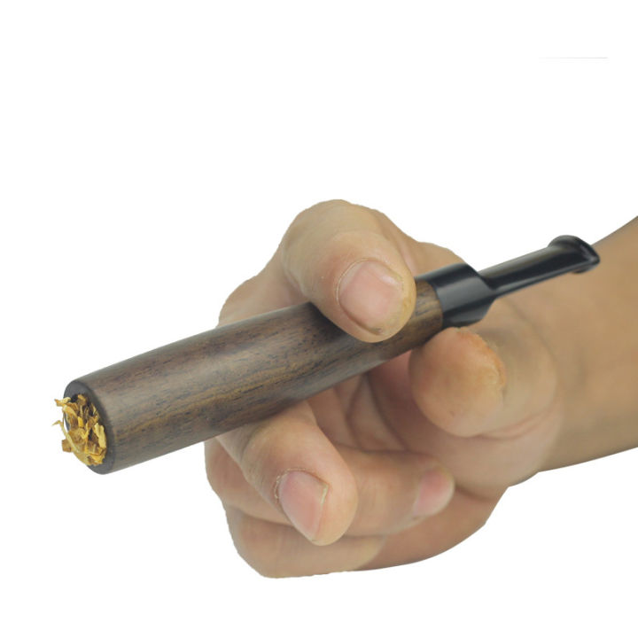 360ym solid wood cigar pipe three-purpose pipe holder cigarette holder ...
