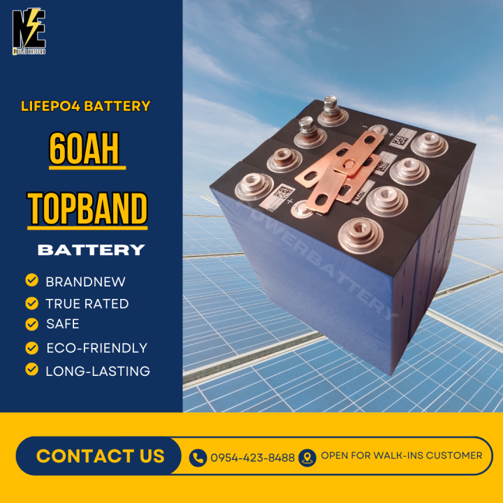 60AH TOPBAND / 60AH HIGEE - Lifepo4 battery 3.2v Prismatic Battery cell ...