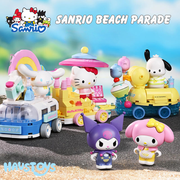 HausToys - Keeppley Sanrio Hello Kitty Beach Parade Building Blocks ...