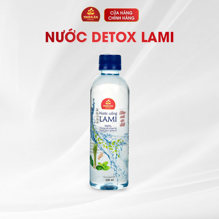 Chai Nước Detox LAMI (Bạc Hà, Gừng, Sả, Chanh Chúc) - Phù hợp với mọi ...