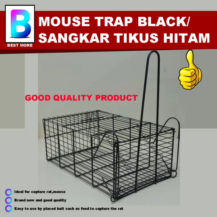 Mouse Trap Black / Sangkar Tikus Hitam | Lazada