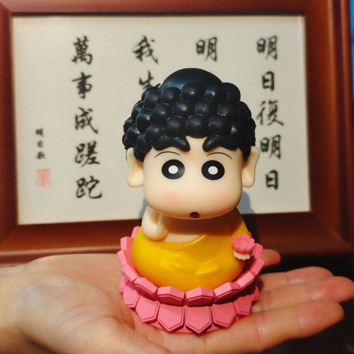 Anime GK Crayon Shin-chan The Buddha PVC Action Figure Collection ...
