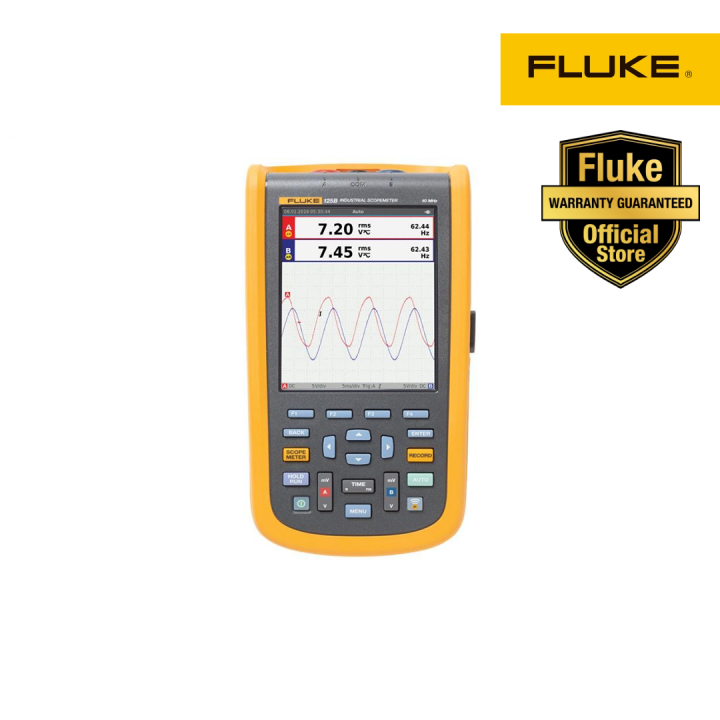 Fluke 120B Series Industrial ScopeMeter handheld Oscilloscopes | Lazada ...