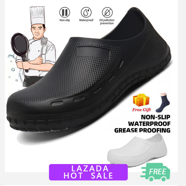2024 Chef Shoes for Men and Women's Slip-Resistant / Professional Chef ...