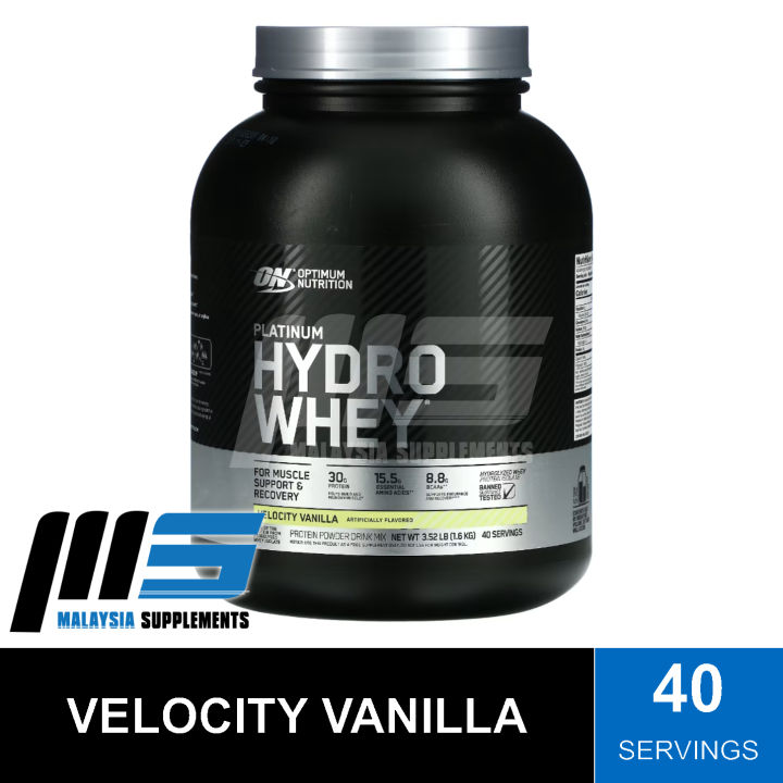 Optimum Nutrition Platinum Hydro Whey, 40 Servings - Whey Protein ...