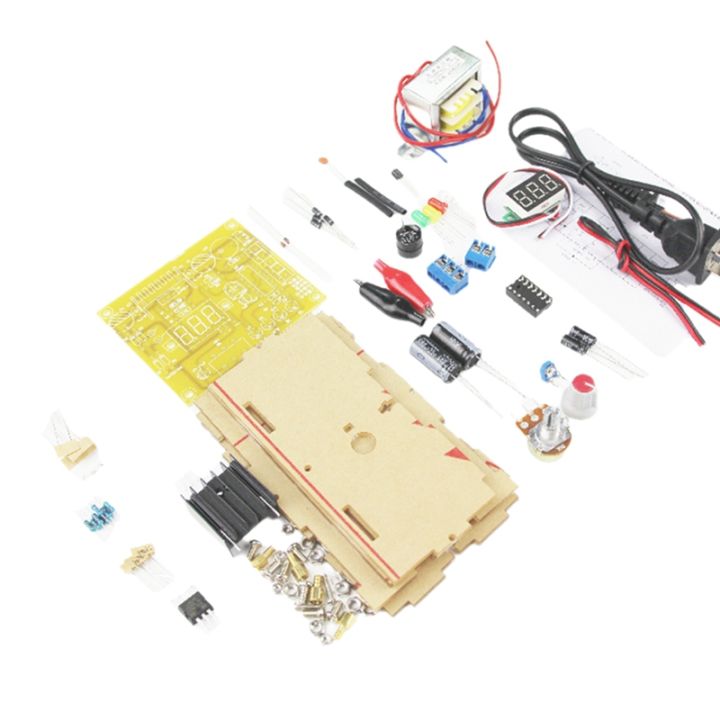 LM317 Adjustable Voltage Regulated Power Supply DIY Kit 220V ...