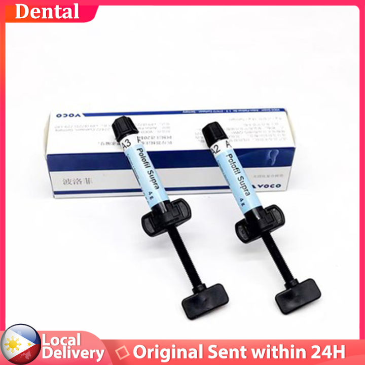 Dental VOCO Polofil Supra Composite 2027 Light Cure Resin 4g Tooth ...