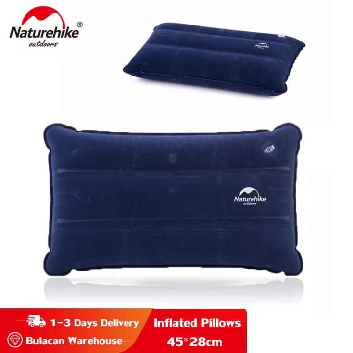 Naturehike Inflated Pillows Compressed Folding Non-slip Pillow Suede ...