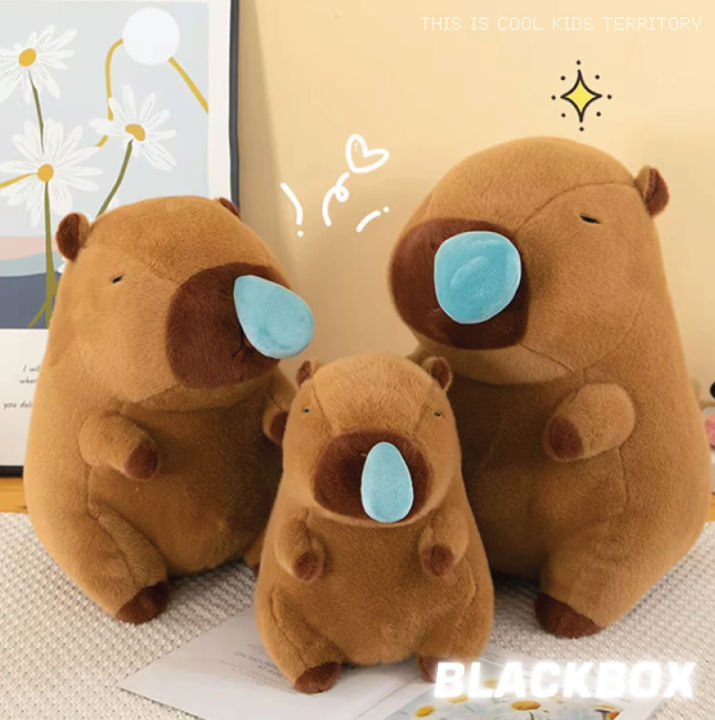 Capybara Plush Toy Capibara Anak Patung Comel Plushie Cabibara ...