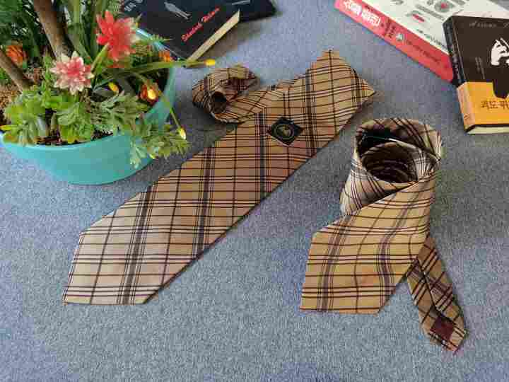 Classic Wide Necktie 100% Silk Plaid Ties (1 of 2) | Lazada PH