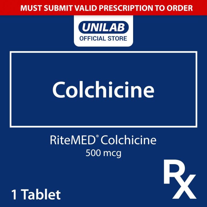 RX: RiteMED Colchicine - Unilab | Lazada PH