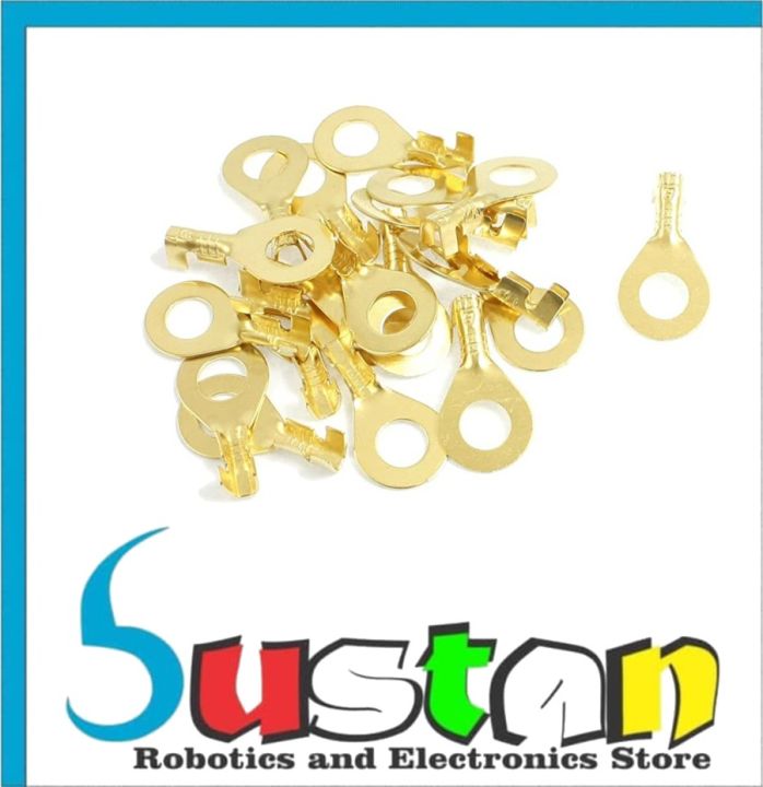 10pcs M8 STUD COPPER SKUN RING M8 BULAT TERMINALS THICK 4MM SKUN FOR ...