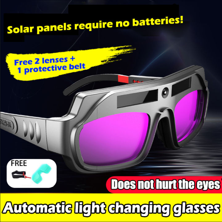 Solar Powered Auto Darkening Welding Mask Anti-glare, anti-shock, anti ...