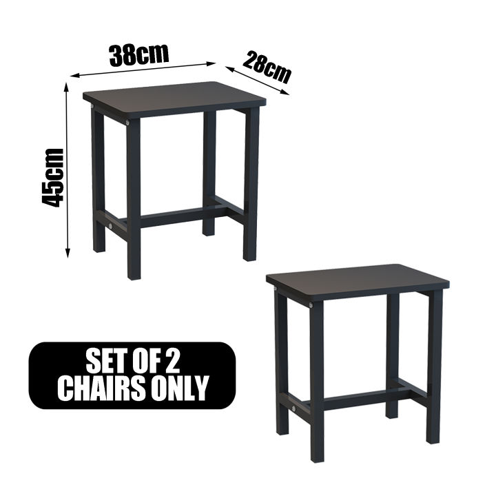 KRUZO MARIN 60cm x 60cm Dining Table/Stool/SET | Lazada