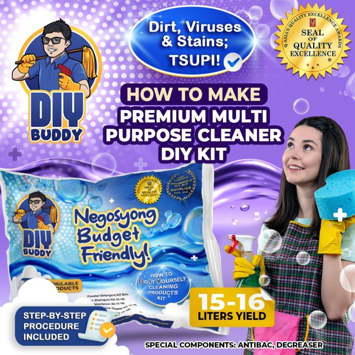 MULTI PURPOSE CLEANER KIT - DIY BUDDY PH | Lazada PH