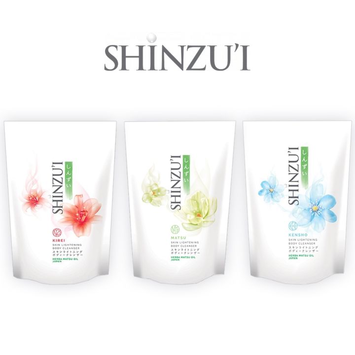 Shinzui Sabun Cair Refill | SHINZUI Lightening Body Cleanser | 180ml ...