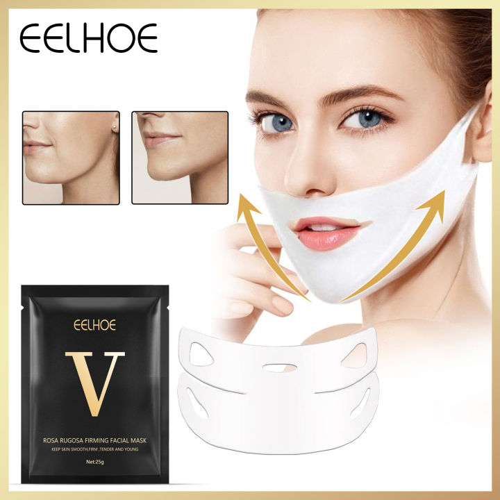 Eelhoe V Shape Face Lifting Mask Slimming Mask for Double Chin Remover ...