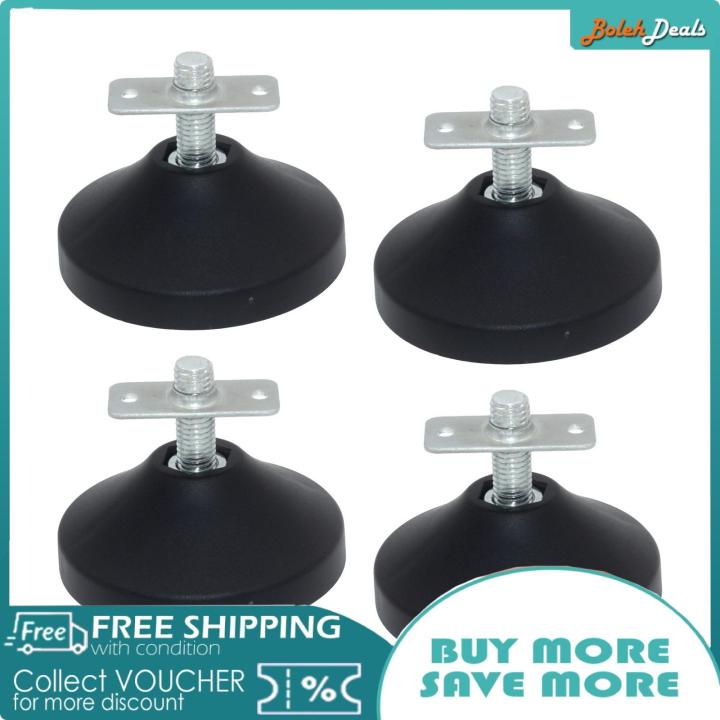 BolehDeals 4 Pieces Pool Table Leveling Riser Game Table Heavy Duty ...