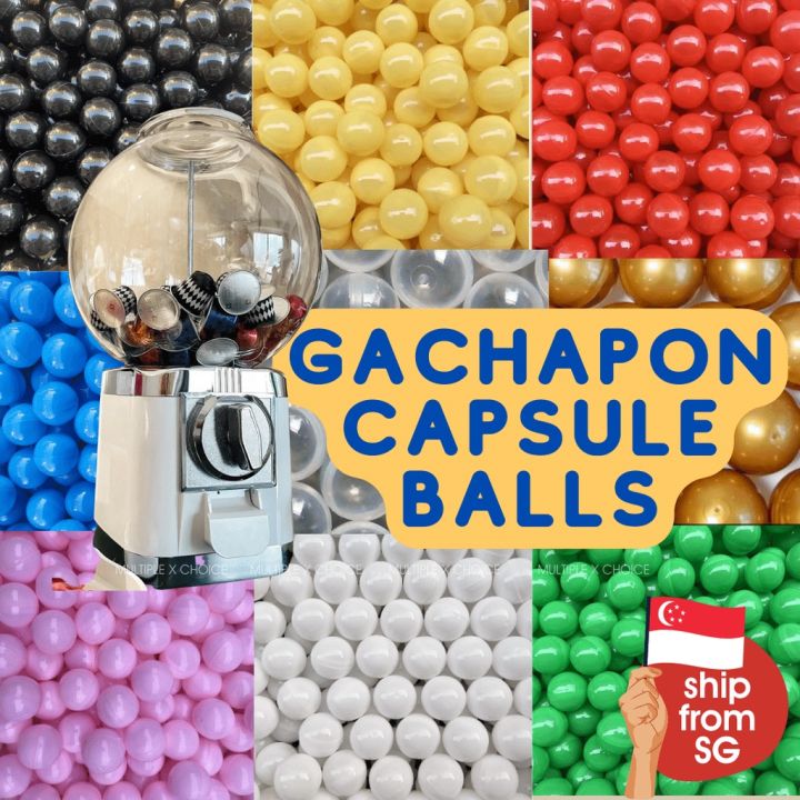 Multi-Purpose Gachapon Vending Machine GumBall Capsule Balls (Various ...