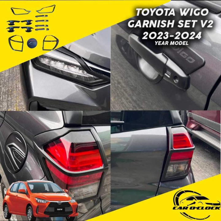 Toyota Wigo Garnish Complete Set V2 (2023-2024) | Lazada PH