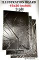 1/4 ILLUSTRATION BOARD, 1/4 CUT SIZE, 15x20 inches | Lazada PH