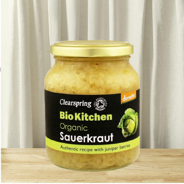 Clearspring Organic Sauerkraut 有机酸菜 360g / Organic Sweetcorn 有机甜玉米 350g / Organic Garden Peas ...