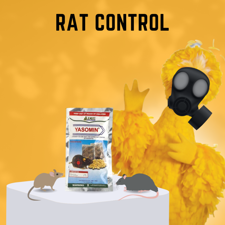 YASOMIN RODENTICIDE | DIPHACINONE | RAT CONTROL | Lazada PH