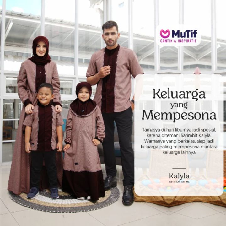 MUTIF | SARIMBIT MUTIF | Sarimbit Kalyla Old Rose - Mauve Wine | MuTif ...