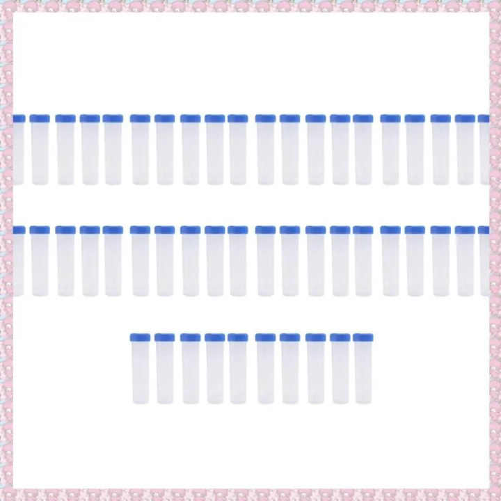 (DRGQ) 50 Pieces 50Ml Plastic Transparent Centrifuge Tube with Scale ...