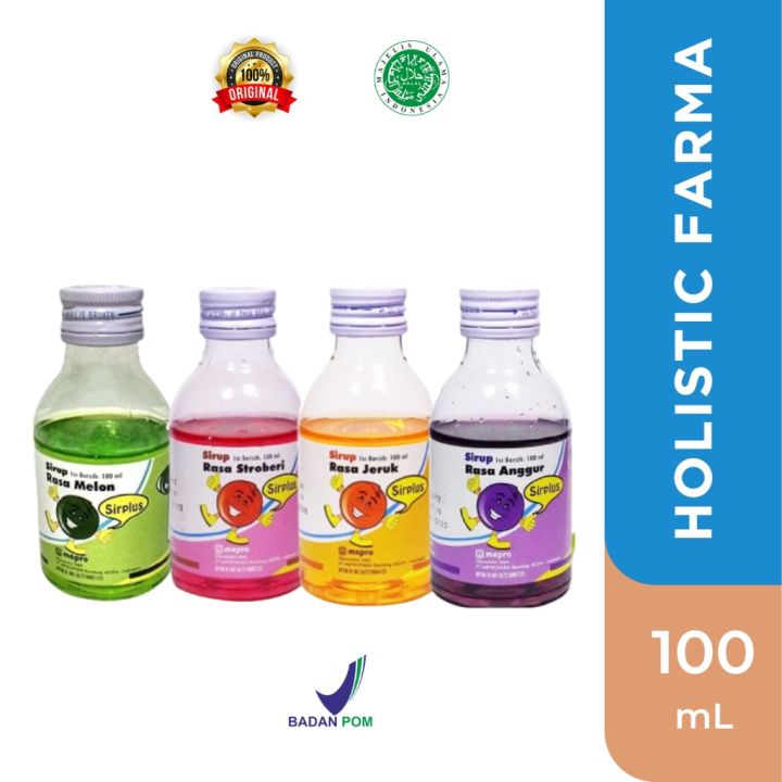 Sirup Sirplus 100 mL Pelarut Obat atau Pemanis Obat | Lazada Indonesia