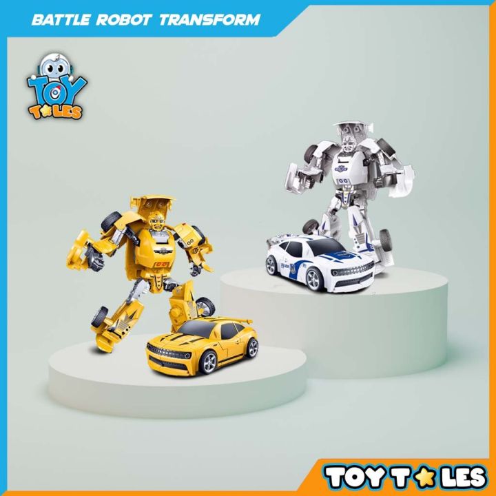[TOY TALES] Mainan Mobil Robot Transformasi Truk - Model Transformer ...