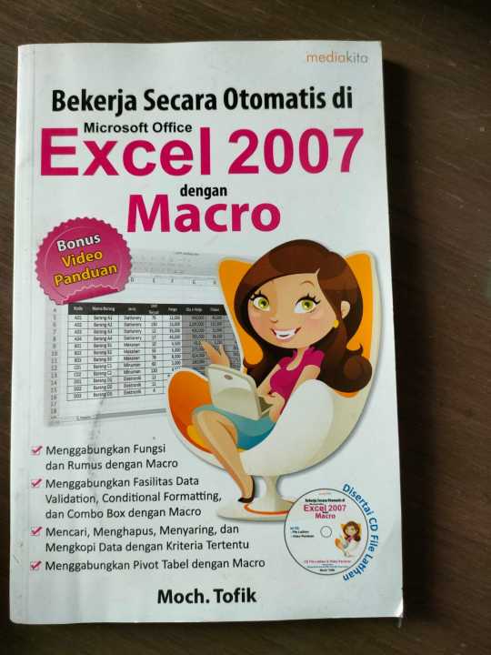 BUKU BEKERJA SECARA OTOMATIS DI MICROSOFT OFFICE MACRO EXCEL 2007 | Lazada Indonesia