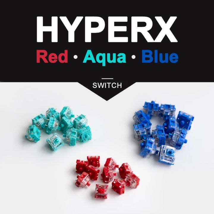 HyperX Red Aqua Blue Switch for Kingston Alloy Origins Mechanical ...