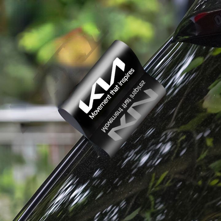 Huiyisunny NEW KIA Car Sticker Wash Label Style Trunk Door Decals PVC ...