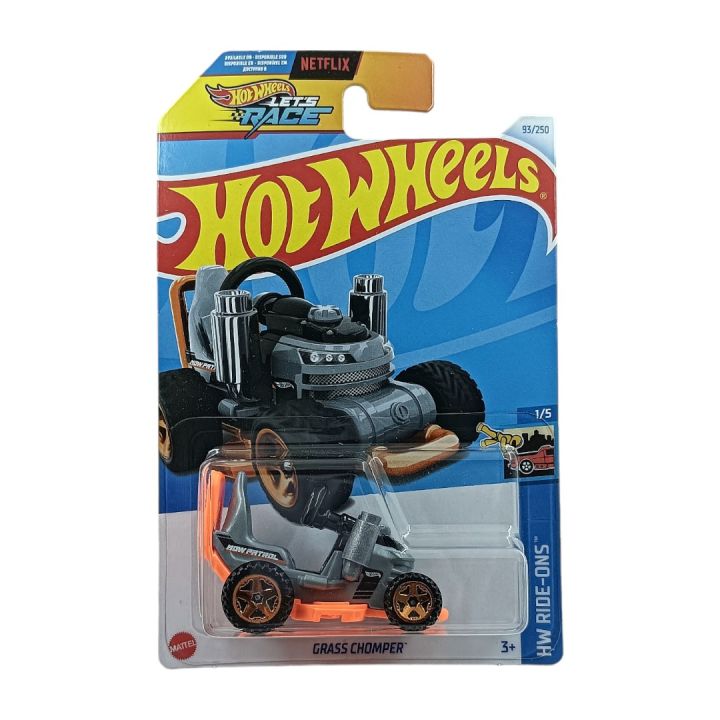 Hot Wheels Grass Chomper Abu Orange HW Ride Ons - D 2024 | Lazada Indonesia