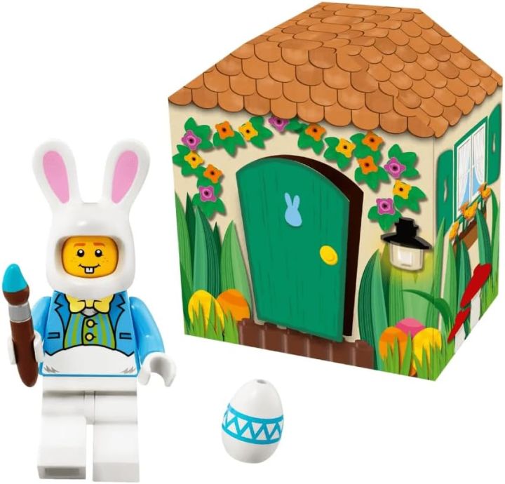 LEGO 5005249 Easter Bunny Hut Iconic Easter Minifigure | Lazada Singapore