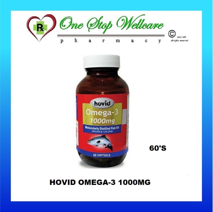 HOVID OMEGA-3 1000MG 60'S (EXP:07/2028) | Lazada
