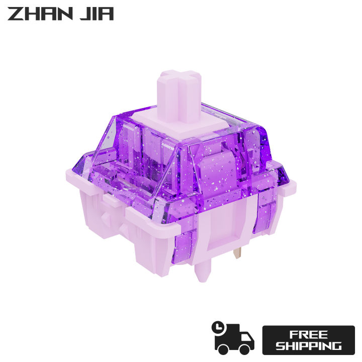 F.S Transparent Mechanical Keyboard Switches | Silent Driver | DIY ...